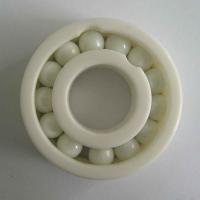 China Ceramic ball bearing of full complement structure made from ZrO2 material for sale