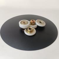 China High Wear‑Resisting POM Coated Flat Roller Pulley Wheel Plastic Guide Bearing For Industrial Sliding Equipment for sale