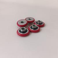 China High Wear‑Resisting POM Coated Flat Roller Pulley Wheel Plastic Guide Bearing For Industrial Sliding Equipment for sale