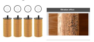 China Engine Oil Filter 1041800109 04892339AA Fit Mercedes Class W202 Auto Replacement Parts for sale