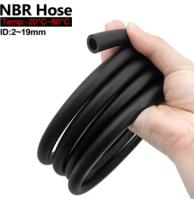 China Black Nitrile Rubber Hose, 3mm-19mm Multi Size, 1m/3m Smooth Pipe for Gasoline & Carburetor for sale