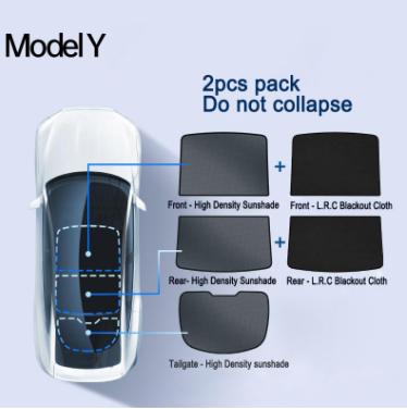 China UV-Reflective Car Sun Shade Cover Rear Windshield Sun Protection Sunshade Heat-lsolation Car Privacy Curtains Foldable Storage for sale
