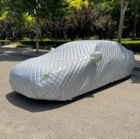China Car Covers Hail Protector Half Cover Protective Exterior Awning Sunshield Anti-hail Outdoor Waterproof Universal Windshield Dust for sale