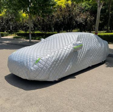 China Car Covers Hail Protector Half Cover Protective Exterior Awning Sunshield Anti-hail Outdoor Waterproof Universal Windshield Dust for sale