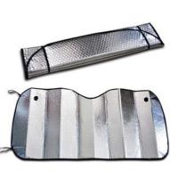 China Customized car windshield sunshade universal foldable wrap bubbles aluminum film sunshade for cars for sale