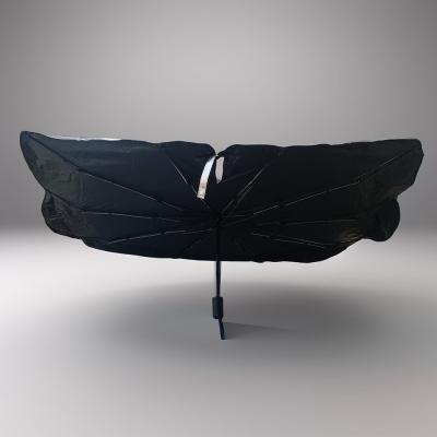 China OEM Custom Car Windshield Sunshade Umbrella Foldable Silver Coated UV Protection Heat Insulation Auto Front Window Cover for sale
