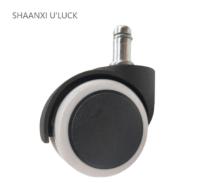 China 1.5inch Chair Wheel Furniture Caster 40mm M8 Screw Plate Swivel Castor Wheel Replace Hardware Trolley Silent Brake Protect for sale