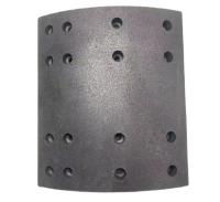 China China Factory High Quality 4709 Brake Shoe Non-asbestos Drilled Brake Lining for sale