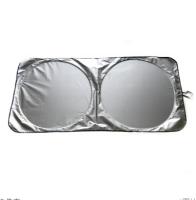 China Foldable Polyester Customized Universal Car SunShade Outdoor Protection Cover Windshield SunShade Sun Shade for Car for sale