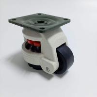 China Level Adjustment Wheel Heavy Machinery Caster Heavy Duty Industrial Casters GD40F/60F/80F Swivel Load 500KG for Furniture Wheels for sale