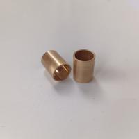 China Powder metallurgy products bronze sleeve bearings featuring F7 ID tolerance and r7 OD tolerance for radial and thrust load performance for sale