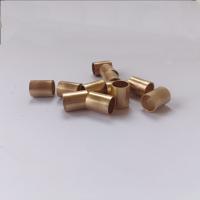 China Powder metallurgy products bronze sleeve bearings featuring F7 ID tolerance and r7 OD tolerance for radial and thrust load performance for sale