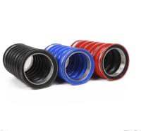 China Custom Black Blue Red Silicone Radiator Hose for Car Racing Parts 90 Degree Reducer Elbow Rubber Coupler Tube for sale