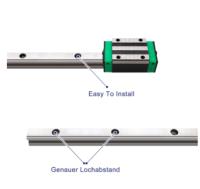 China Auto Bearing Linear Guide Rail Kit 400mm Rails 20CA Bearing Blocks High Precision, Anti-Rust for 3D Printers, CNC Routers for sale