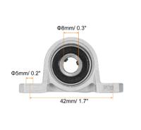 China Manufacturers Bearing With Housing Bearing UCF 204 Stainless Steel Pillow Block Bearing SF204 F207 208 for sale
