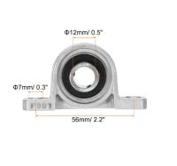 China Manufacturers Bearing With Housing Bearing UCF 204 Stainless Steel Pillow Block Bearing SF204 F207 208 for sale