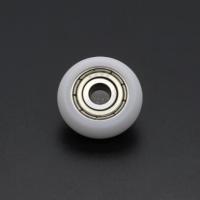 China Anti‑Corrosion Plastic‑Coated Bearing, POM, Nylon, PU Material, Roller Wheel for Curtain and Window Sliding Accessories for sale
