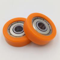 China Anti‑Corrosion Plastic‑Coated Bearing, POM, Nylon, PU Material, Roller Wheel for Curtain and Window Sliding Accessories for sale