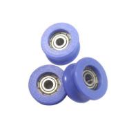 China ULK plastic coated bearings for windows doors bathroom non standard wheels for sale