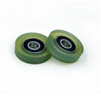 China ULK plastic coated bearings for windows doors bathroom non standard wheels for sale