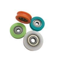China ULK plastic coated bearings for windows doors bathroom non standard wheels for sale
