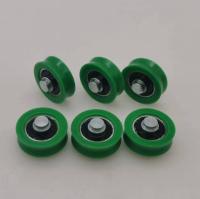 China ULK plastic coated bearings for windows doors bathroom non standard wheels for sale