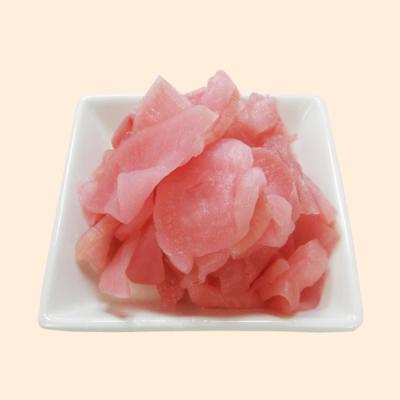 China Wholesale Pink Pickled Sushi Ginger Slice 10kg Carton for Japanese Cuisine for sale