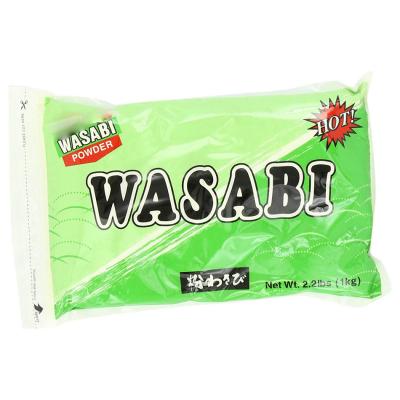 China Pure Wasabi Powder 1kg Fine 80-100 Mesh Japanese Style Wasabi Seasoning Bulk for sale