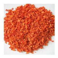 China Wholesale Dried Carrot Chips 90 Kcal Low Fat 2.5g Healthy Snack Bulk for sale
