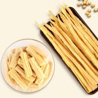 China Bright Yellow Dried Bean Curd Sticks 500g with 2-Year Shelf Life - ISO HACCP Certified Soybean Product for sale