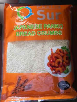 China Whole Wheat Panko Bread Crumbs 10kg Bag Yellow White Orange Crispy Coating for sale