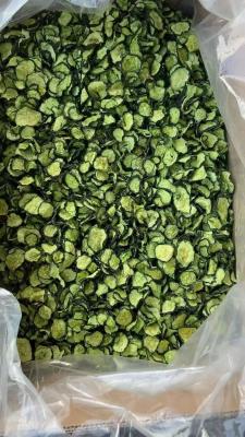 China Bulk Dehydrated Cucumber Slices 10mm Air Dried Grade A for Cooking for sale