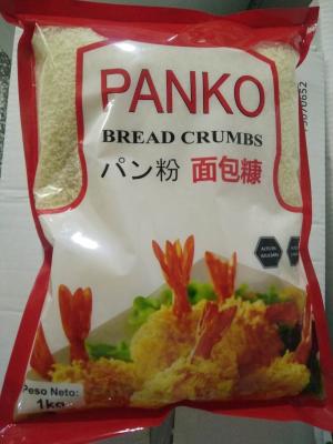 China White Panko Bread Crumbs 4-6mm Size with 8% Max Moisture Content for Export Markets for sale
