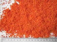 China Dried Carrot Chips 1-3mm to 15x15mm Sizes with 8% Max Moisture Content for Food Industry for sale