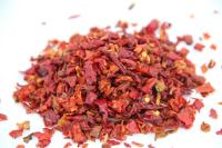 China Dehydrated Red Bell Peppers 9x9mm 6x6mm 3x3mm 1-3mm with 8% Max Moisture Content ISO FDA Certified for sale