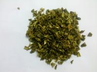 China Dehydrated Green Bell Pepper Flakes 8% Moisture in 9x9mm, 6x6mm, 3x3mm, 1-3mm Sizes for sale