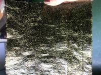 China Dark Green Food Grade Sushi Nori Seaweed Sheets 19x21cm with 5% Max Moisture Content for sale
