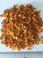 China Orange Red Dehydrated Pumpkin Flakes 10x10x3mm Max 8% Moisture No Additives for sale