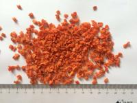 China Air-Dried Carrot Chips Grade A with 8% Max Moisture and Multiple Size Options 15x15mm to 1-3mm for sale