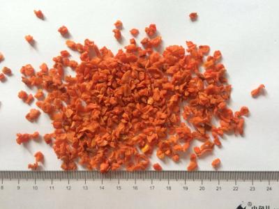 China Air-Dried Carrot Chips Grade A with 8% Max Moisture and Multiple Size Options 15x15mm to 1-3mm for sale