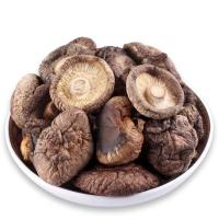 China Dried Shiitake Mushrooms Flat Shape Brown High Protein Air Dried 1kg Bag for sale