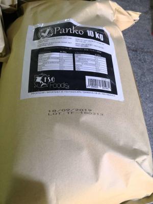 China Japanese Panko Breadcrumbs 4-6mm White with 8% Max Moisture for Commercial Frying Applications for sale