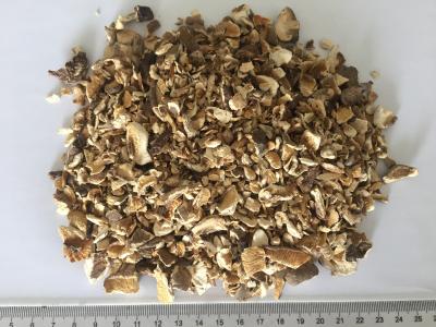 China Dried Shiitake Mushroom Granules 10x10mm Cubes with 13% Max Moisture Content and ISO9001 Certification for sale