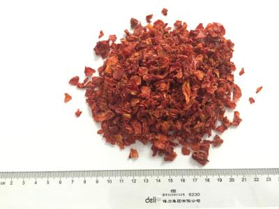 China Dehydrated Tomato Flakes 9x9mm New Crop Air Dried 7% Moisture for B2B Export for sale