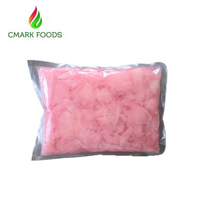 China 20% Moisture Pink Sushi Dried Ginger / Japanese Pickled Ginger for sale