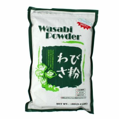 China Pure Wasabi Powder 80-100 Mesh Natural Green Color Spicy Horseradish Seasoning for sale