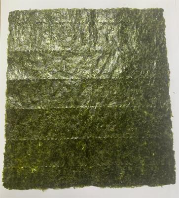 China Roasted Seaweed Nori Sheets 19x21cm 100pcs Bag Vacuum Sealed Sushi Nori for sale