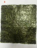 China 100 Sheets Roasted Sushi Nori Dried Seaweed 19x21cm Dark Green for Sushi Making for sale