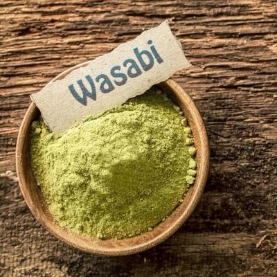 China Natural Green Wasabi Seasoning Powder 100-120 Mesh Horseradish Spice for B2B Export for sale