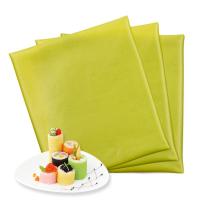China Colorful Mamenori Sheets 21x19cm 20pcs Soy Crepe Sushi Wrappers HACCP HALAL for sale